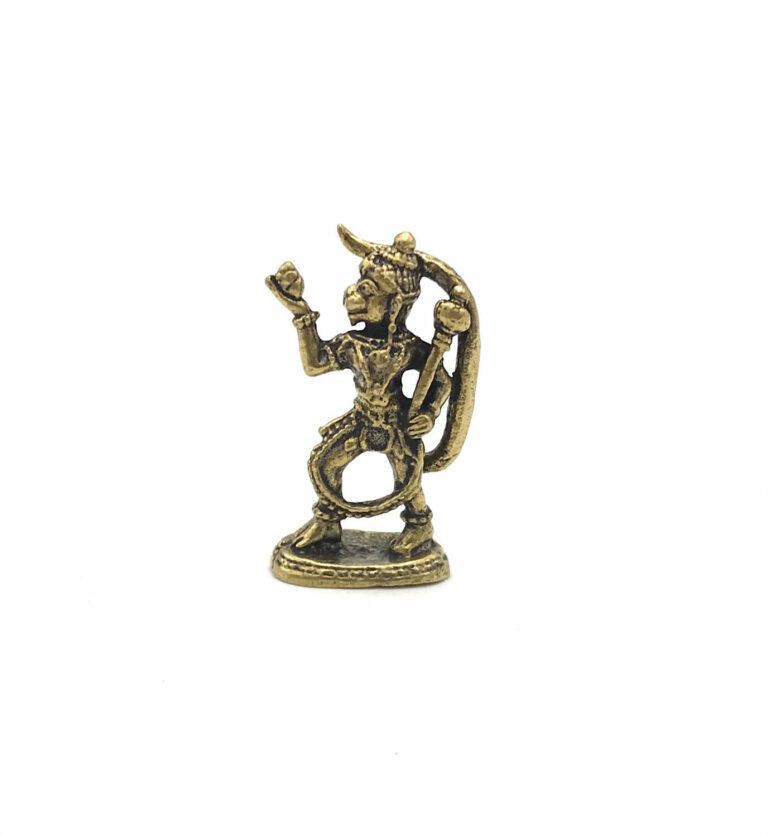Hanuman mini Statue Messing - online kaufen - Buchhandlung Mandala